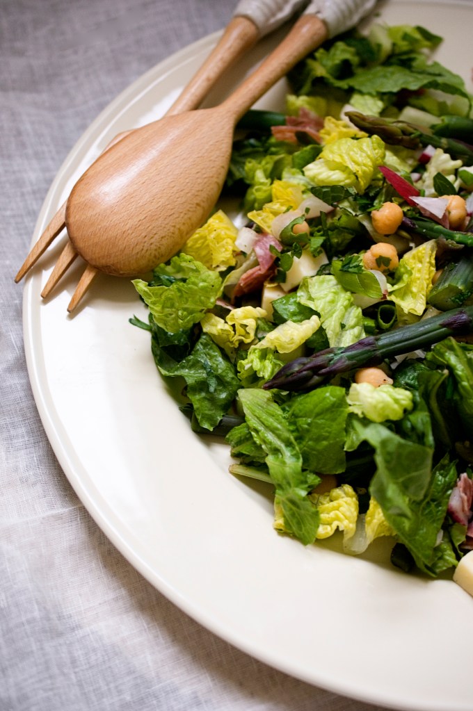 Spring Chopped Salad + 5 Spring Salads for Mother’s Day | cups + spoonfuls
